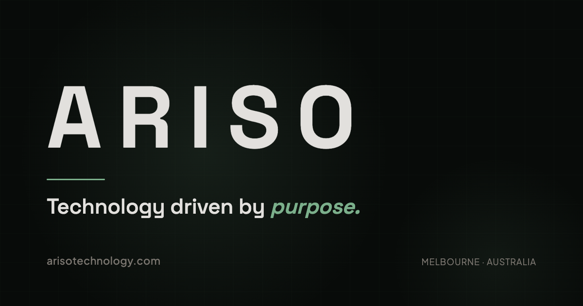 Ariso Technology — Products That Help People Live Great Lives